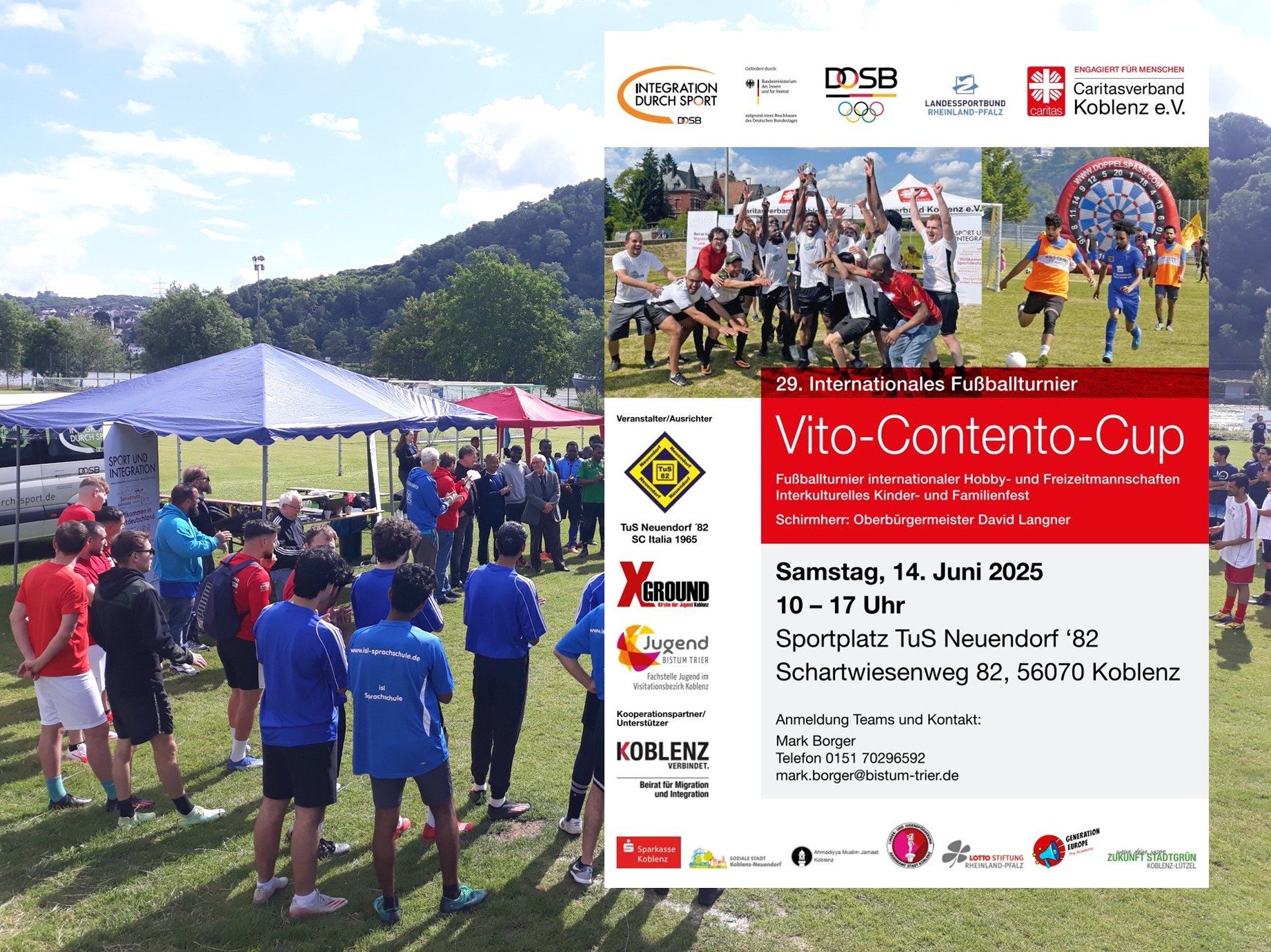 29. Internationales Fußballturnier am 14. Juni | Soziale Stadt Koblenz ...